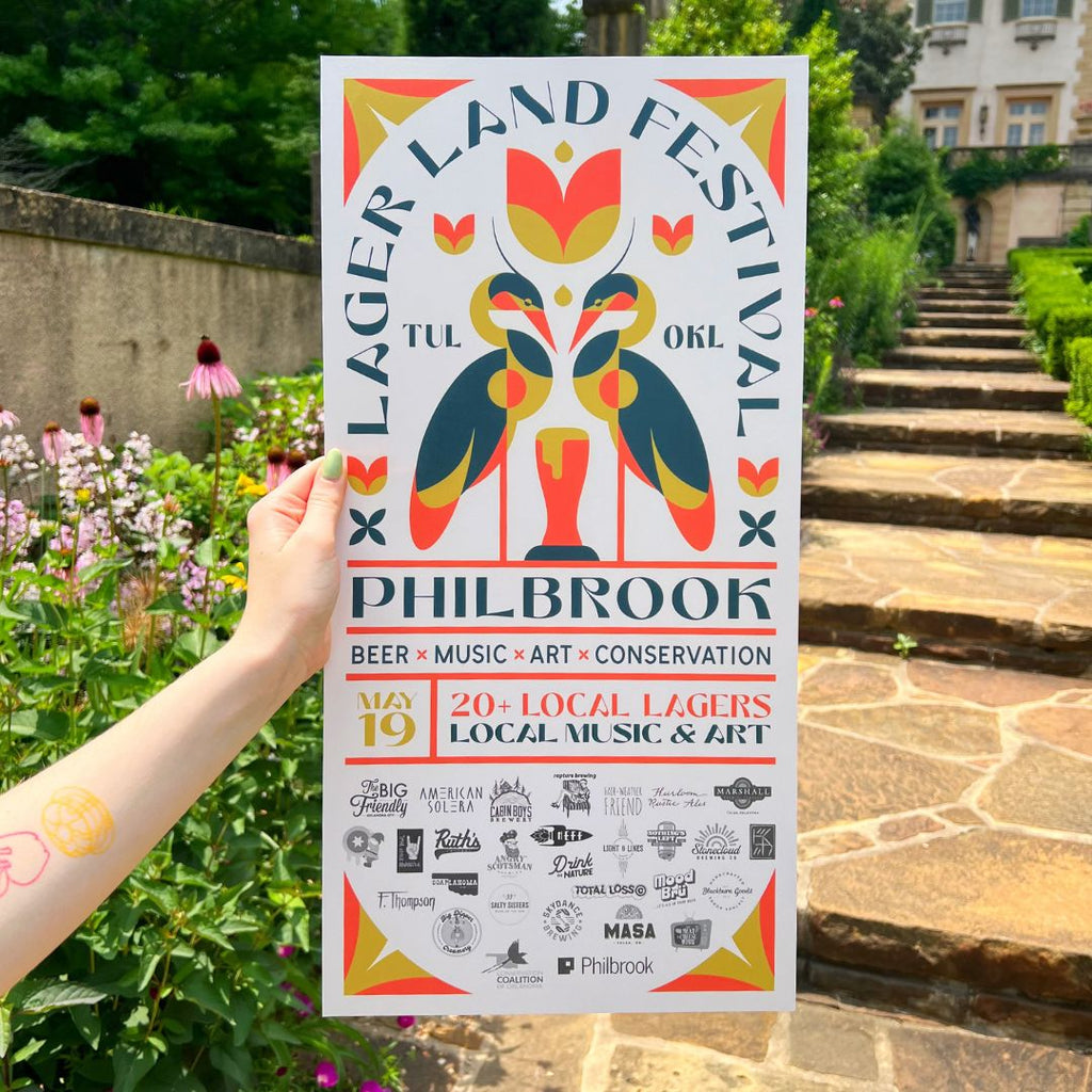 Lager Land 2024 Collectible Poster – Philbrook Museum Shop