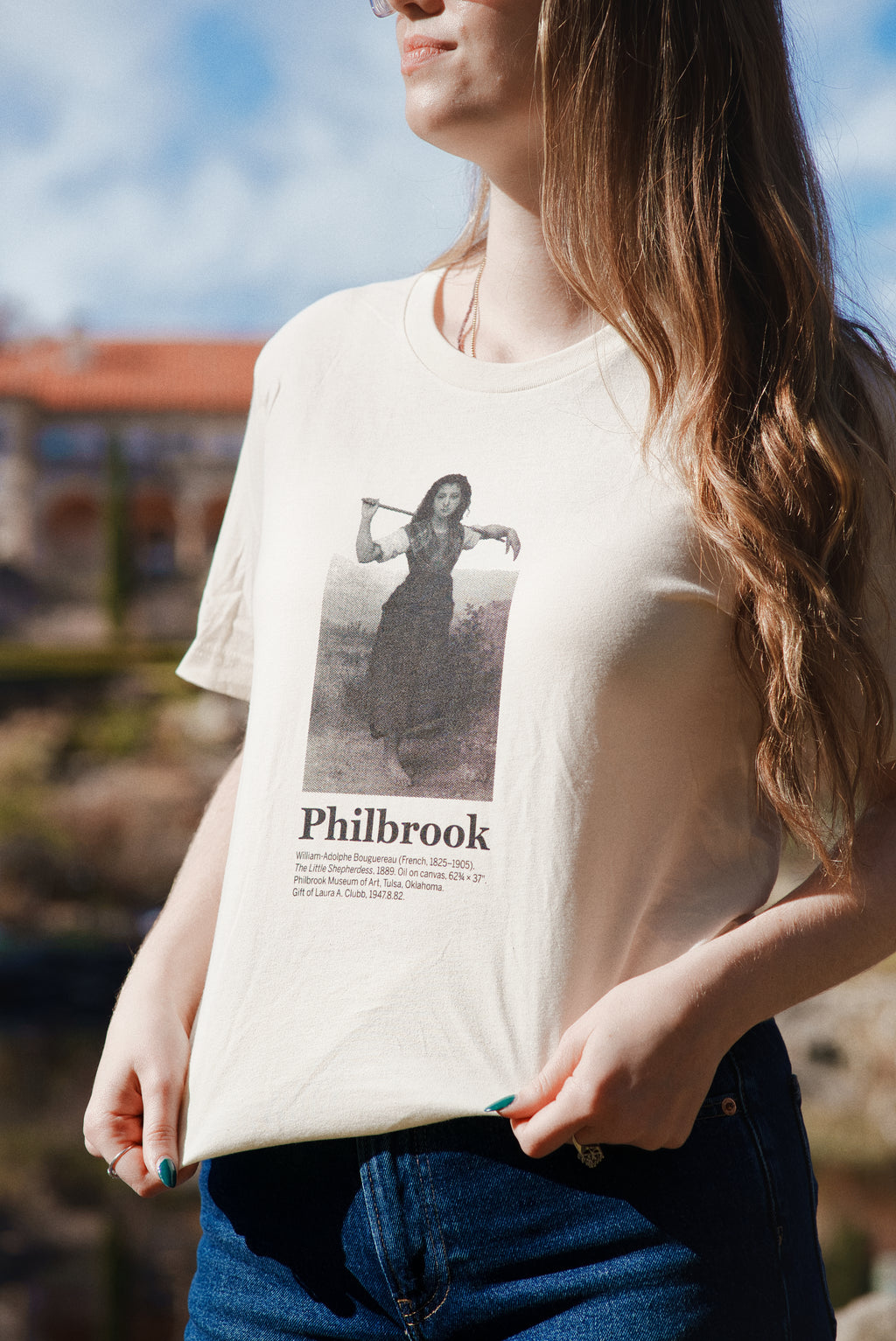 Shepherdess Artwork Print T-Shirt – Philbrook Museum Shop