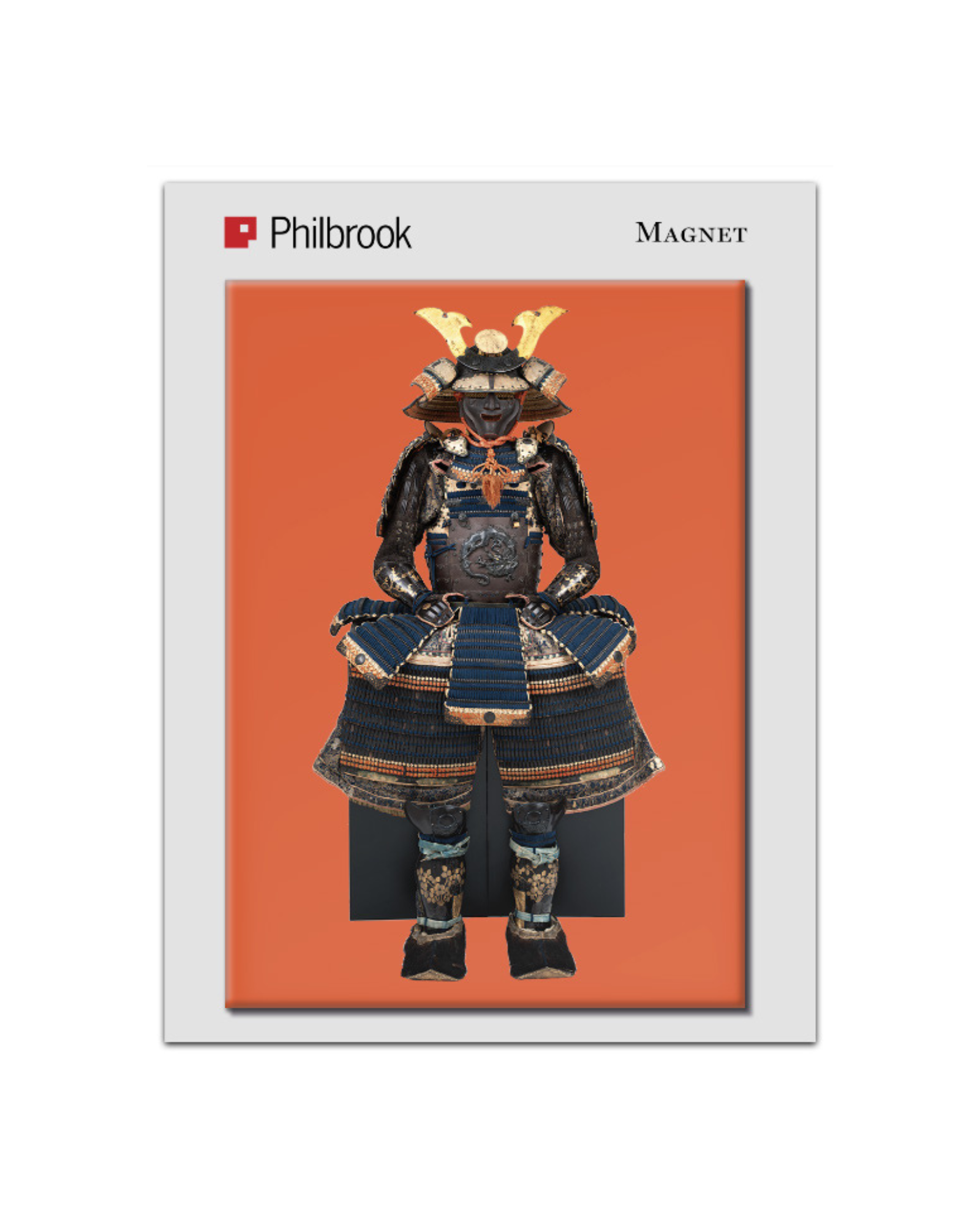 Samurai Armor Wrapped Magnet – Philbrook Museum Shop