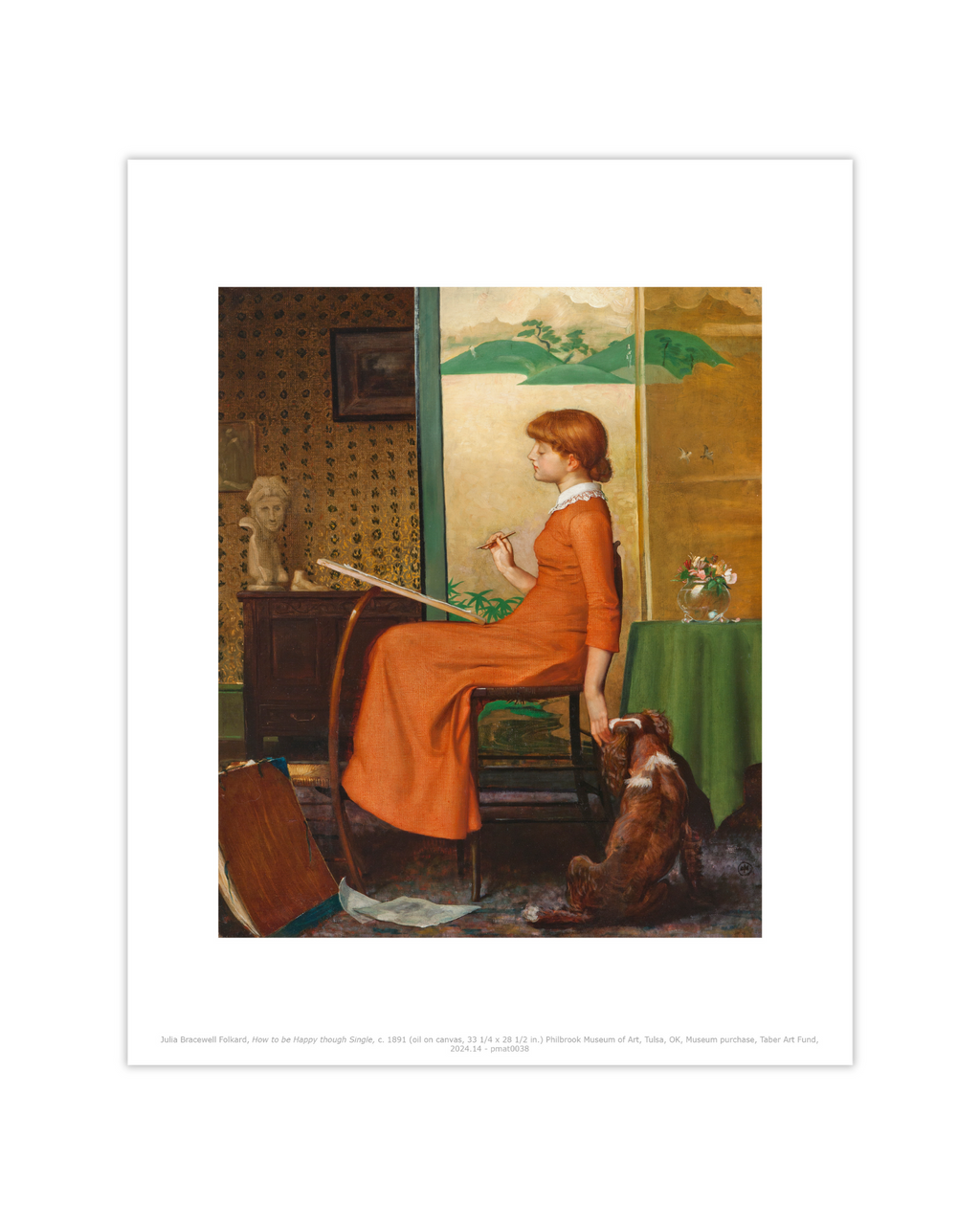 How to be Happy though Single Print – Philbrook Museum Shop